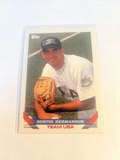 1993 TOPPS TRADED Dustin Hermanson RC Rookie #22T USA BASEBALL EUR 2,09 ...