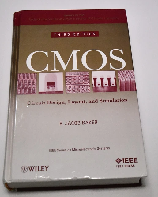 Cmos Circuit Design Layout And Simulation Ieee Press Series On Microelectron £12480