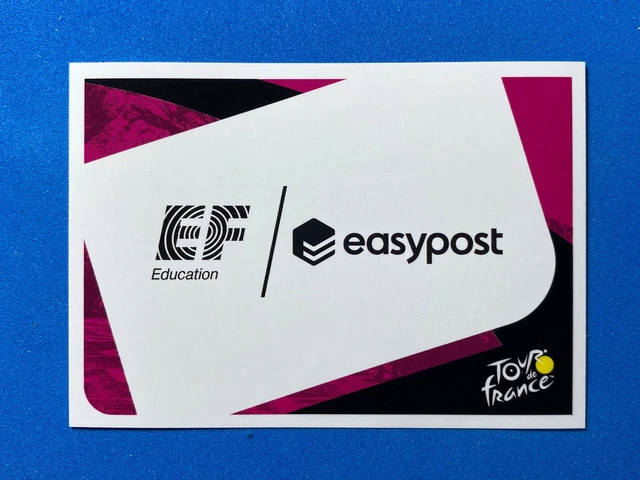 PANINI TOUR DE France 2023 #114 EF Easypost Logo Stickers Figure £1.03 ...