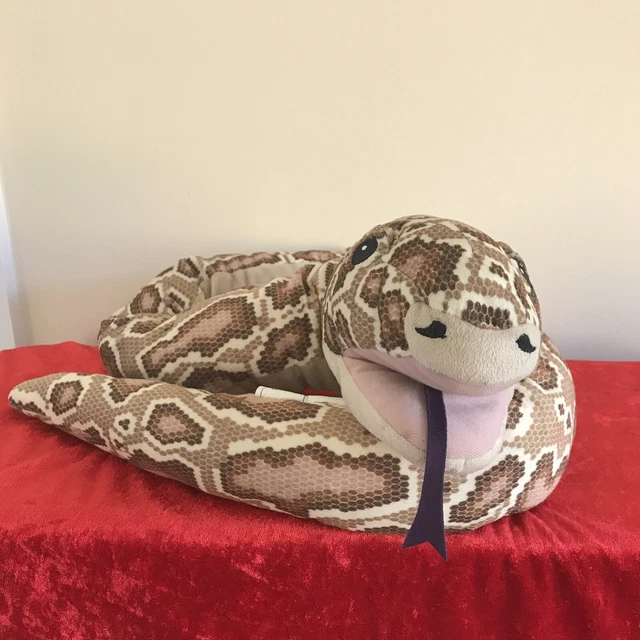 IKEA LARGE 60”/150CM Long Glove/hand Puppet Python Snake Soft Toy £10. ...
