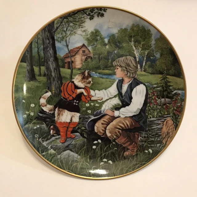 KAISER PUSS IN BOOTS - Der gestiefelte Kater Collector Plate - Gerda ...