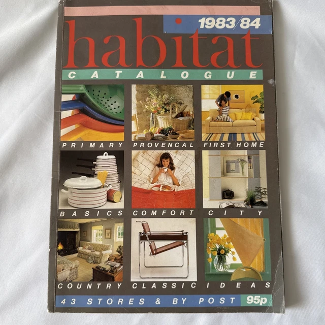 RARE VINTAGE 1983/84 Habitat Catalogue collectables retro interiors ...