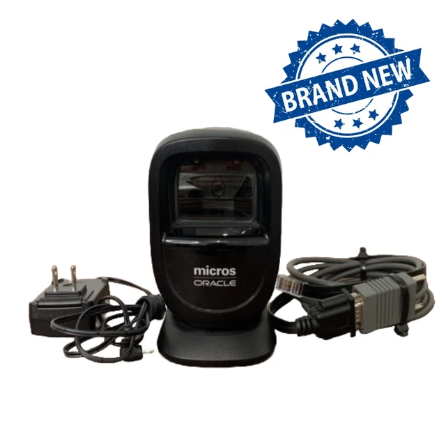 ZEBRA MOTOROLA SYMBOL Orbital Barcode Scanner, branded Micros Oracle ...