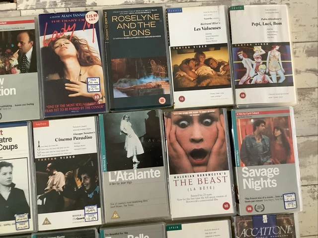 24 RARE AND Classic French Films On VHS Cassette. Some Gems Here £35.00 ...