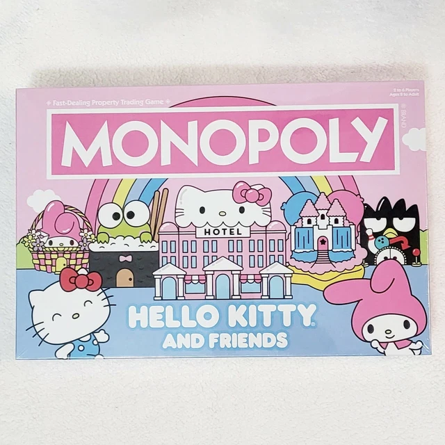 MONOPOLY HELLO KITTY And Friends Board Game Brand New EUR 57,07 ...