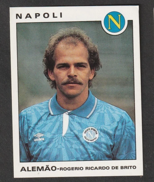 FIGURINA ALBUM CALCIATORI Panini 1991-92 Napoli N.234 Alemao Nuova EUR ...