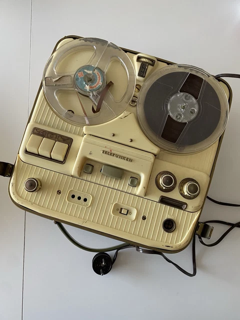 UNTESTED VINTAGE TELEFUNKEN reel to reel tape recorder £11.11 - PicClick UK