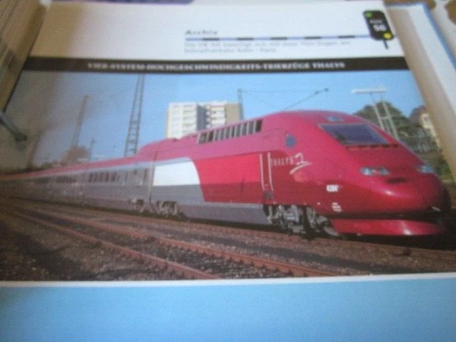 LOKPROFIL MIT AUFRISSZEICHNUNG AED 56 Thalys Viersystem ...