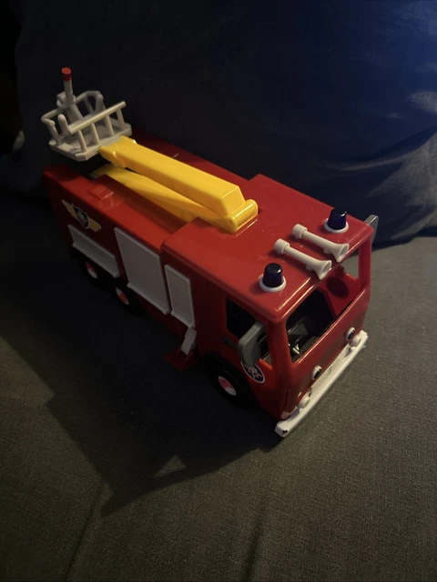 FIREMAN SAM JUPITER the Fire Engine Truck Friction Vehicle £3.00 ...
