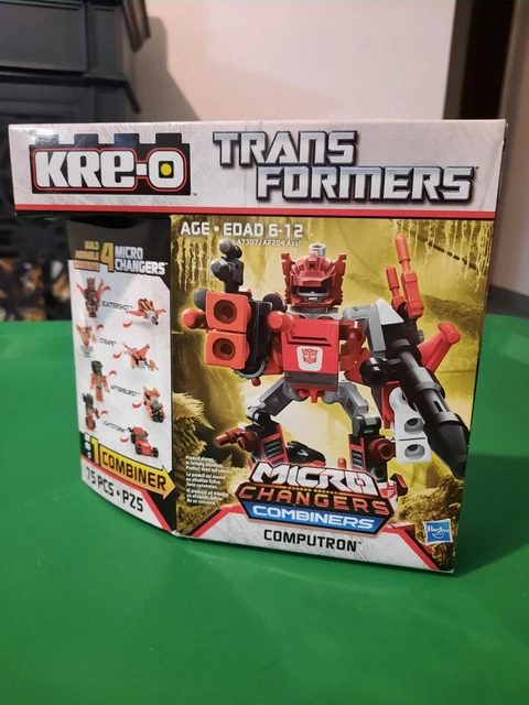 TRANSFORMERS COMPUTRON KREO Micro Changers Combiners Building Kit ...