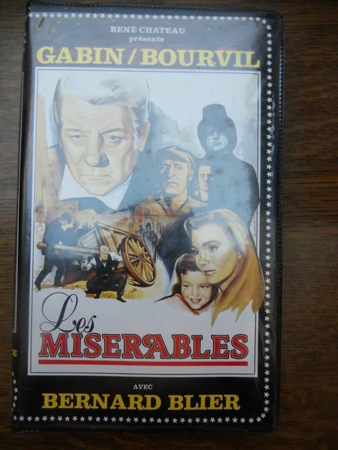 THE MISERABLES 1 & 2 (Gabin-Bourvil-Blier)/ VHS Rene Castle £8.45 - PicClick UK
