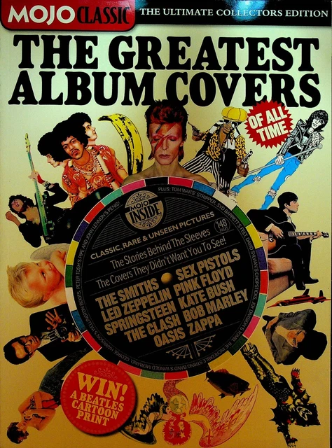 MOJO MAGAZINE GREATEST Album Covers of All Time 2007 David Bowie Sex ...