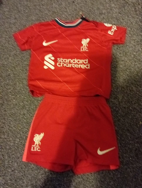 LIVERPOOL FOOTBALL CLUB Lfc Full Kit 9 Month's £7.99 - PicClick UK