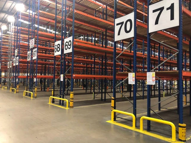 PLANNED STORAGE SYSTEM PSS P85 Warehouse Shed Workshop Pallet Racking ...