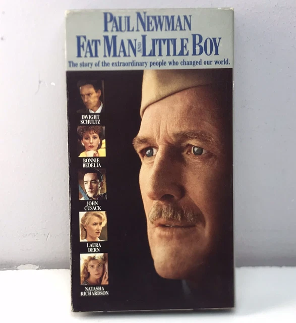 FAT MAN & the Little Boy VHS 1989 Video Tape Paul Newman Movie BUY 2 ...