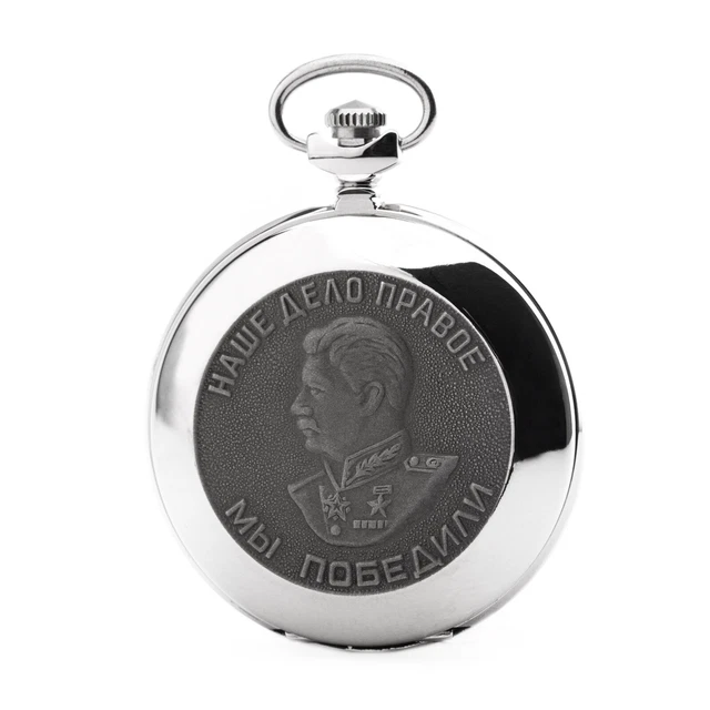 POCKET WATCH STALIN WW2 Molnija 3602 Russian Analog Watch $113.54 ...
