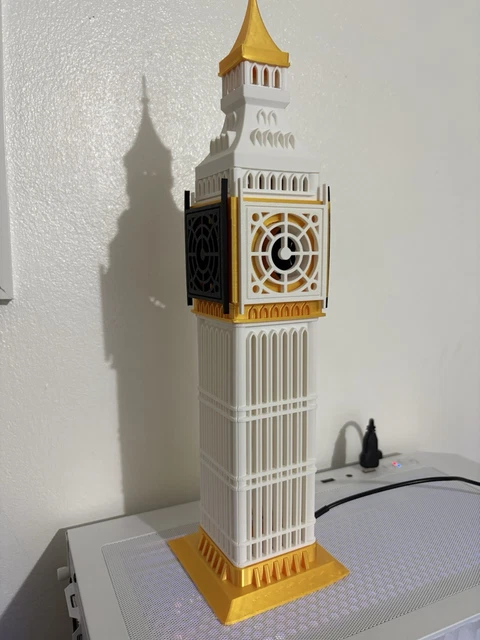 BIG BEN LED Light Lamp Night Table Decor Visual Night 3D Effect Tower £ ...