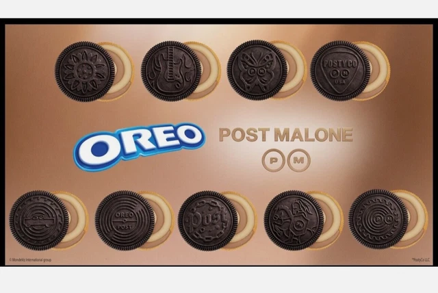 POST MALONE OREO Cookies Limited Edition 2025 Salted Caramel ...