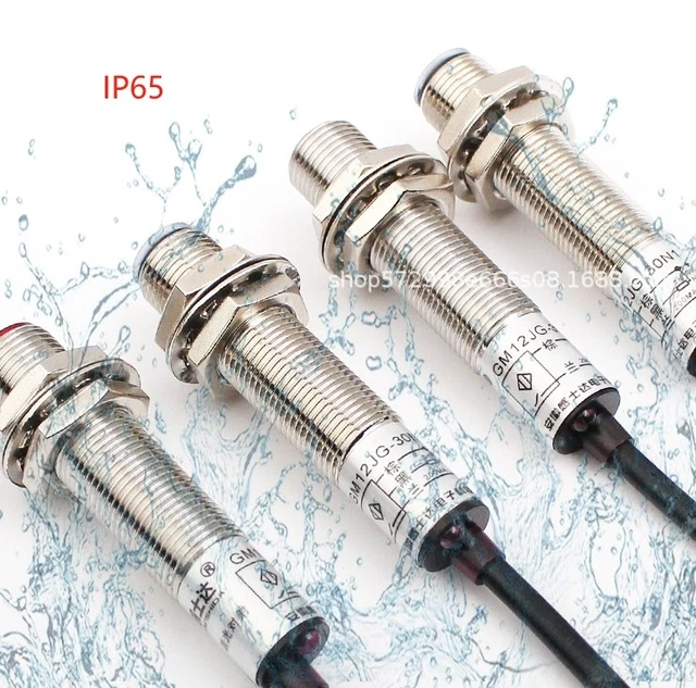 M12 NPN/PNP LASER Sensor Light Barrier Sensor for Visible Infrared ...