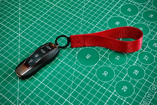 PORSCHE 911 991 992 GT3 RS GT2 GT4 Door Strap Style Keychain ...