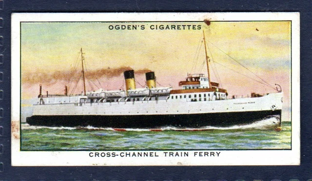 CROSS-CHANNEL TRAIN FERRY - No.46 - Ogden's Modern Railways £3.32 ...