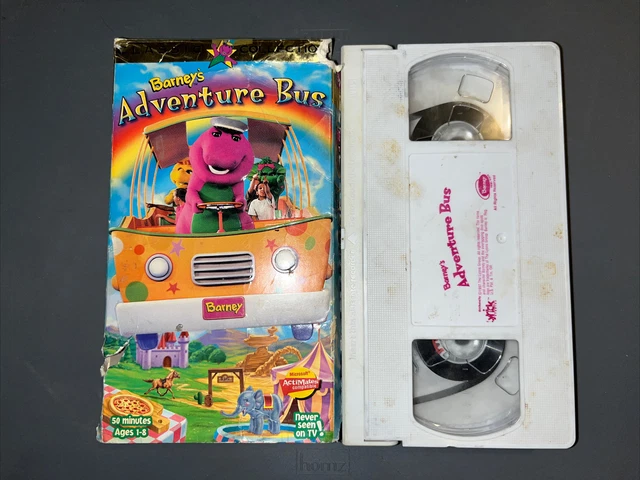 BARNEY - BARNEYS Adventure Bus (VHS, 1997) $6.72 - PicClick CA
