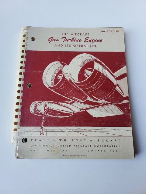 GAS TURBINE ENGINE and it's Operation - Pratt & Whitney Aircraft Book £ ...