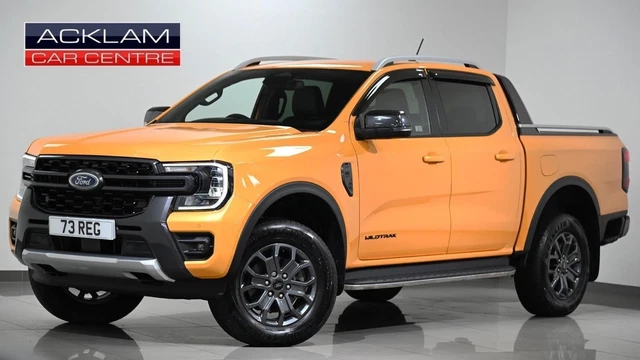 2023 FORD RANGER (73 Reg) 3.0TD V6 Wildtrak (+VAT) Auto Pick Up Diesel ...