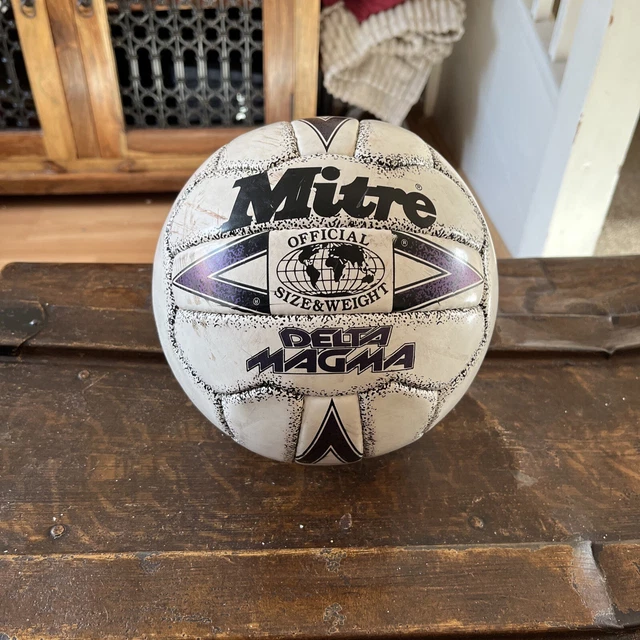 VINTAGE MITRE DELTA Magma Football Soccer Ball Size 4 £39.99 - PicClick UK