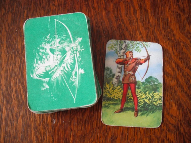 1950'S ROBIN HOOD SNAP Card Game Ariel Productions £3.00 - PicClick UK