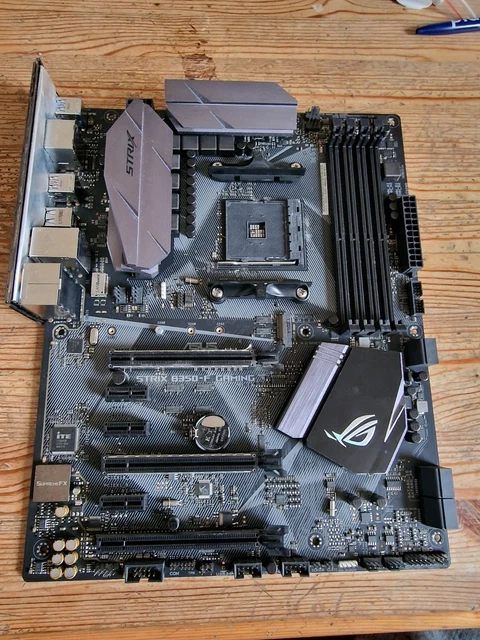 ASUS ROG STRIX B350-F GAMING ATX AMD Socket AM4 DDR4 4 DIMM M.2 HDMI/DP ...