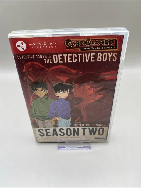 CASE CLOSED: SEASON Two (DVD, 2009, 4-Disc Set) $45.00 - PicClick CA