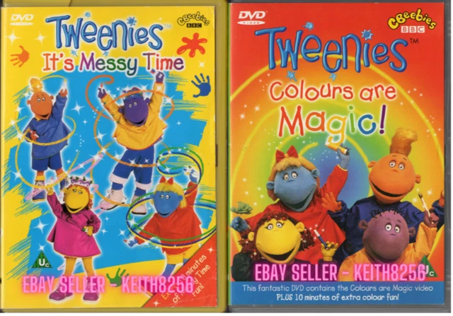 TWEENIES - IT'S Messy Time (DVD) With FREE Colours Are Magic! DVD £14. ...