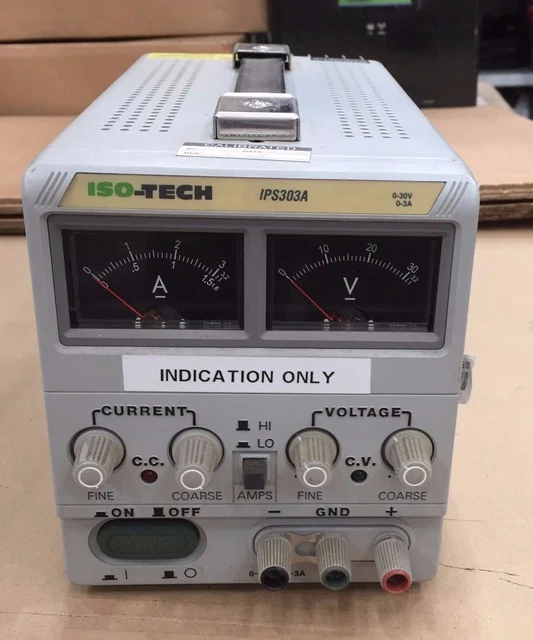 ISO TECH IPS 303A (Bench Power Supply) £79.99 - PicClick UK