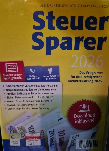 LIDL STEUER SPARER 2026 / Mit CD !!! Postversand - KEIN DOWNLOAD EUR 24 ...