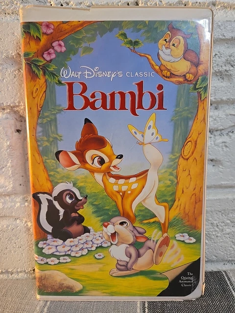 BAMBI BLACK DIAMOND Edition Walt Disney Classics (VHS, 1989) $5.97 ...