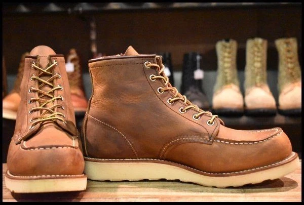 [9E GOOD QUALITY 13 Years] Redwing 8876 Irish Setter Copper Rough ...
