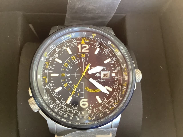 CITIZEN PROMASTER NIGHTHAWK Blue Angels BJ7006-56L Eco-Drive 200M ...