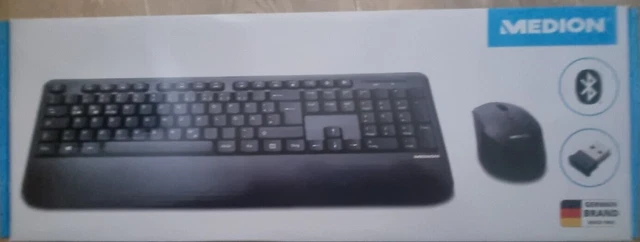 MEDION LIFE® E81114 Bluetooth® Tastatur - Maus Set (MD 85014) EUR 15,00 ...