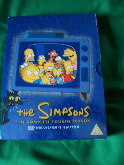 THE SIMPSONS DVD Complete Fourth Season Boxed Set Collector's Edition £10.08 - PicClick UK