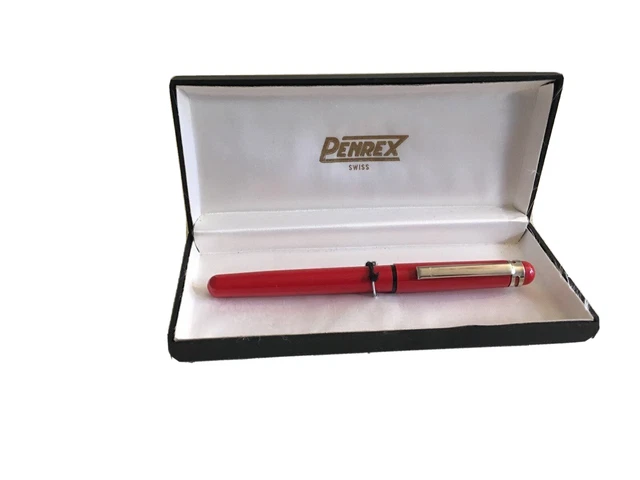 PENREX SWISS PENNA stilografica fountain pen vintage NIB EUR 29,00 ...