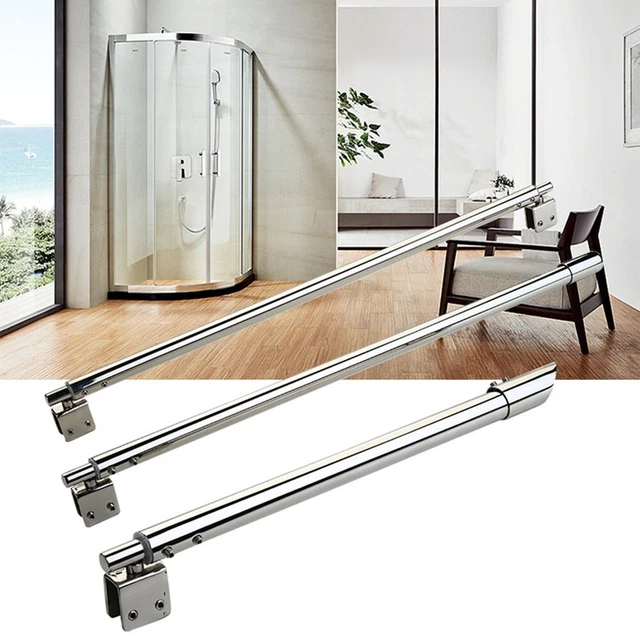 ADJUSTABLE TELESCOPIC SHOWER Screen Support Bar for Flexible ...