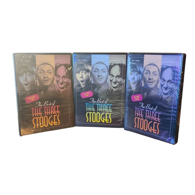 BEST OF THE Three Stooges (13-DVD Box Set Volume 1 2 3 Time-Life) NEW ...
