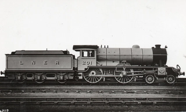 LNER CLASS D49 4-4-0 No 201 "THE BRAMHAM MOOR" R/PHOTO POSTCARD £1.99 ...