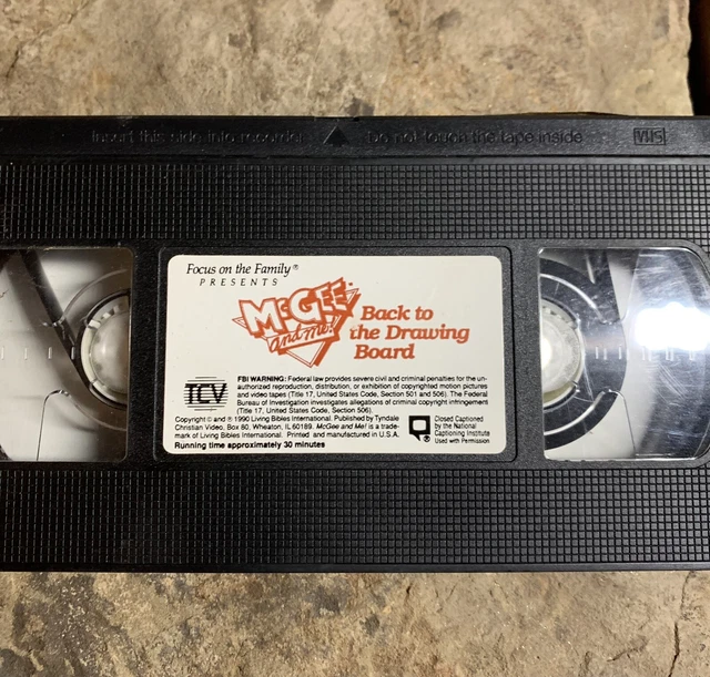 MCGEE AND ME VHS Tape. Episode: Back to the Drawing Board £13.37 ...