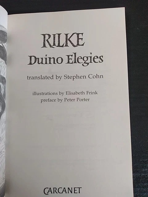 Duino Elegies By Rainer Maria Rilke Paperback Book 1989 Eur 7 39