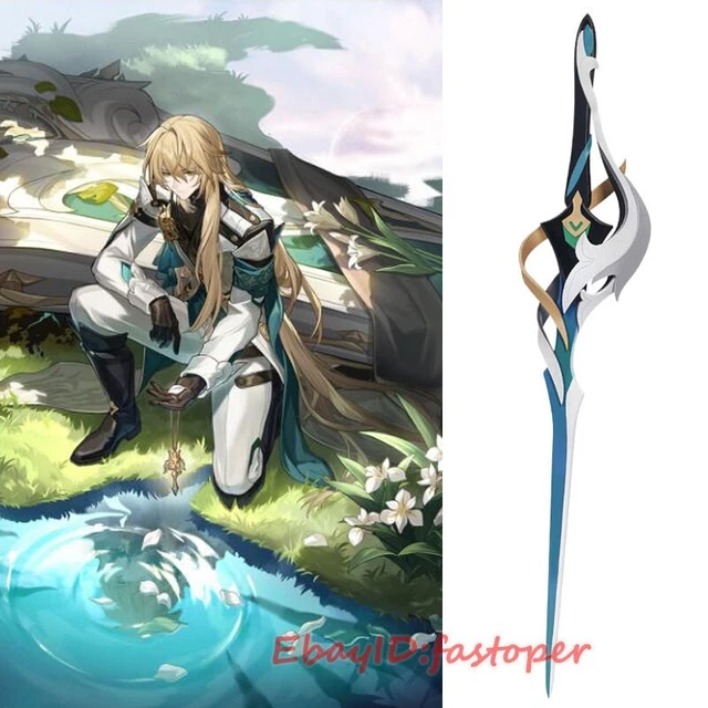 HONKAI: STAR RAIL Luocha Sword Cosplay Prop Weapon 39.3" Wood PVC ...