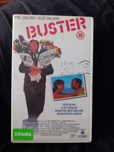 BUSTER VHS VIDEO Ex Rental Big Box Vestron PAL £5.91 - PicClick UK