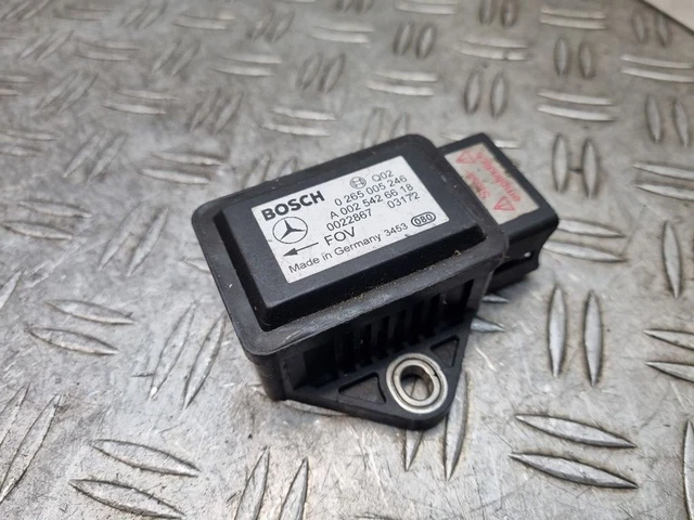 MERCEDES-BENZ E W211 2004 ESP acceleration yaw rate sensor 0265005246 ...