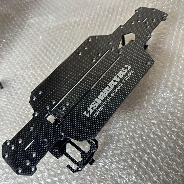 SHIBATA GRK GS2 EVO Weight Transfer Carbon Chassis Set Drift RC Car ...
